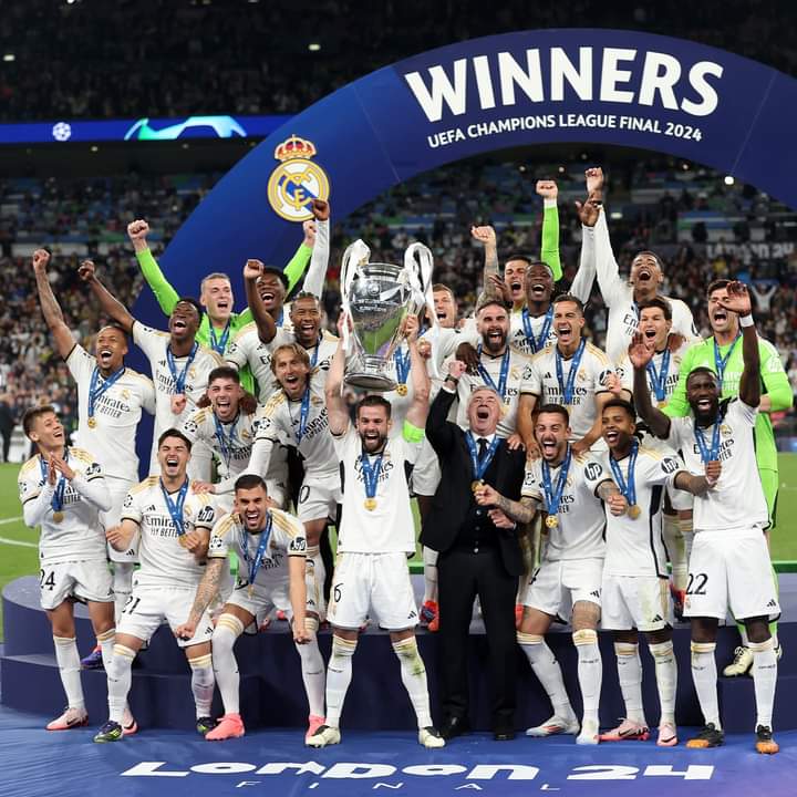 FOOTBALL : LE REAL MADRID REMPORTE SA QUINZIÈME LIGUE DES CHAMPIONS À WEMBLEY - Saint Louis Du ...