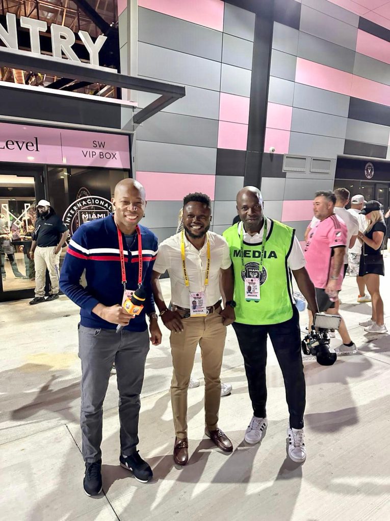 Inter Miami vs NYC ,Journalist Hyppolite Jean Mercier , Dr. Joseph ...