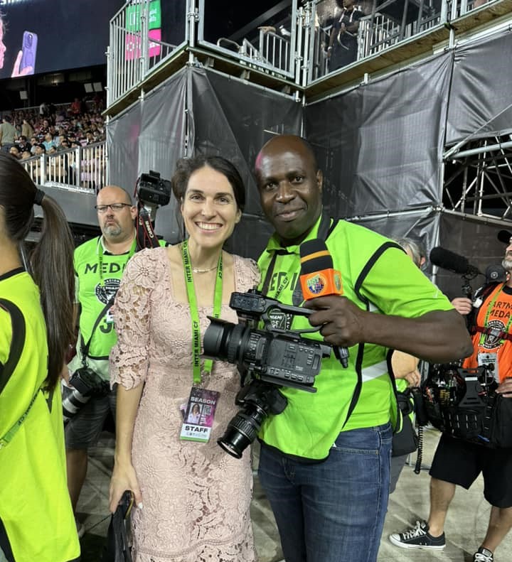MOLLY DRESKA | VP, Communications of IMCF and I at the chase Stadium ...